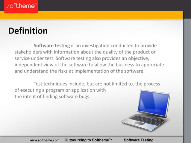Software Testing: History, Trends, Perspectives - a Brief Overview | PPT
