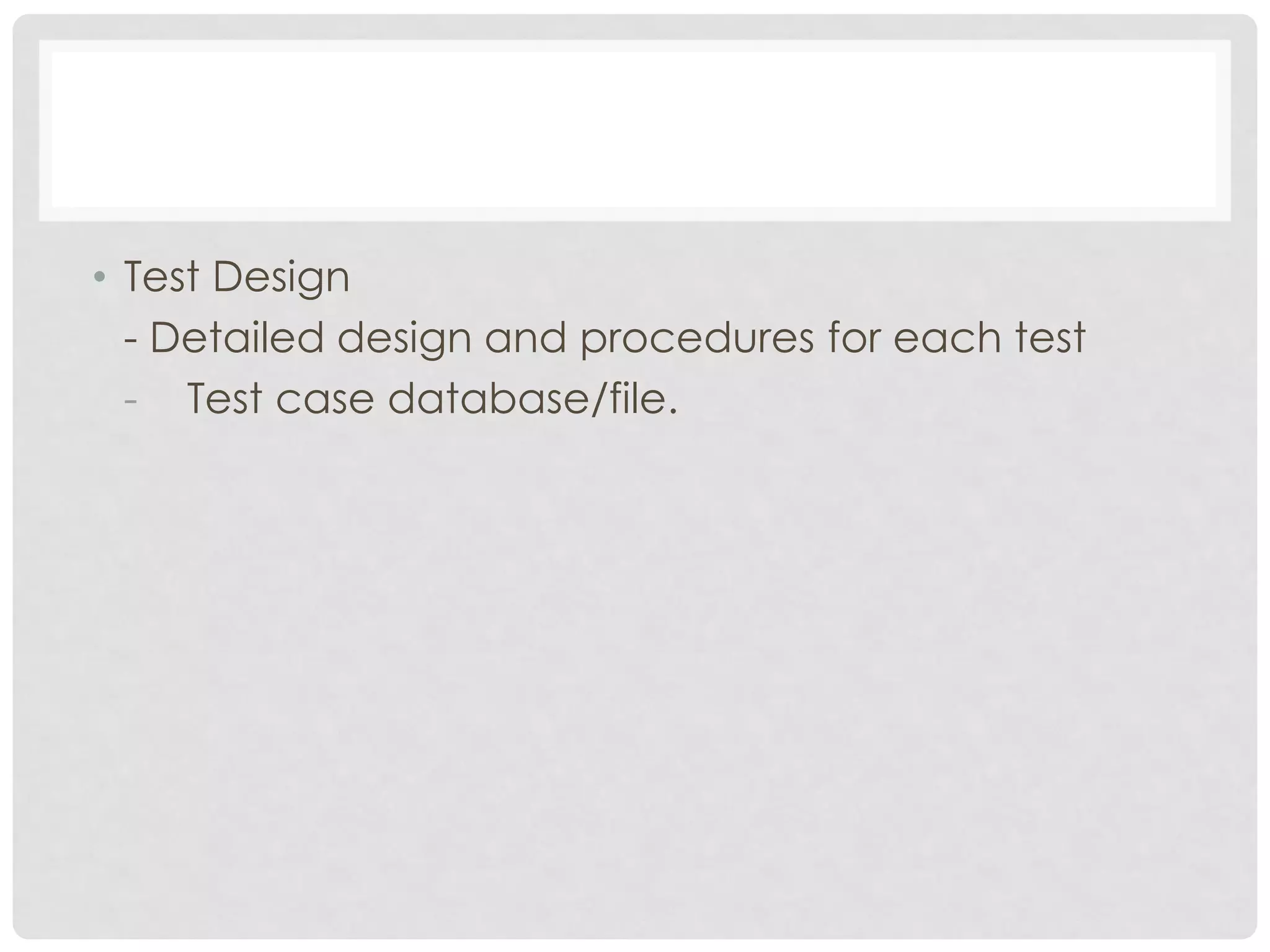 Software Testing Implementation Ppt 5130