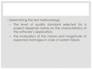 Software testing implementation | PDF