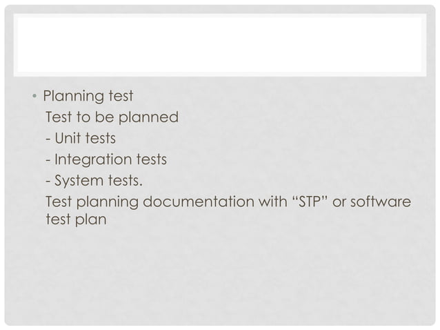 Software Testing Implementation Ppt 9132