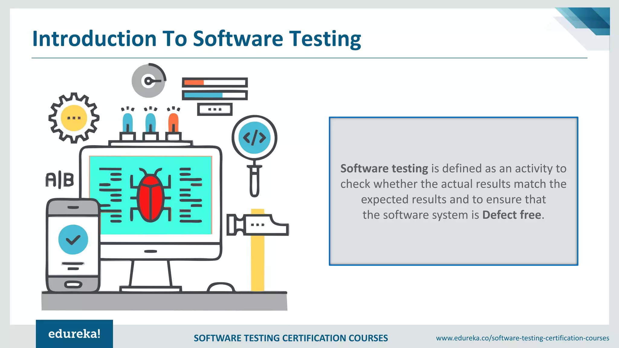 Software Testing Interview Questions And Answers Edureka Ppt