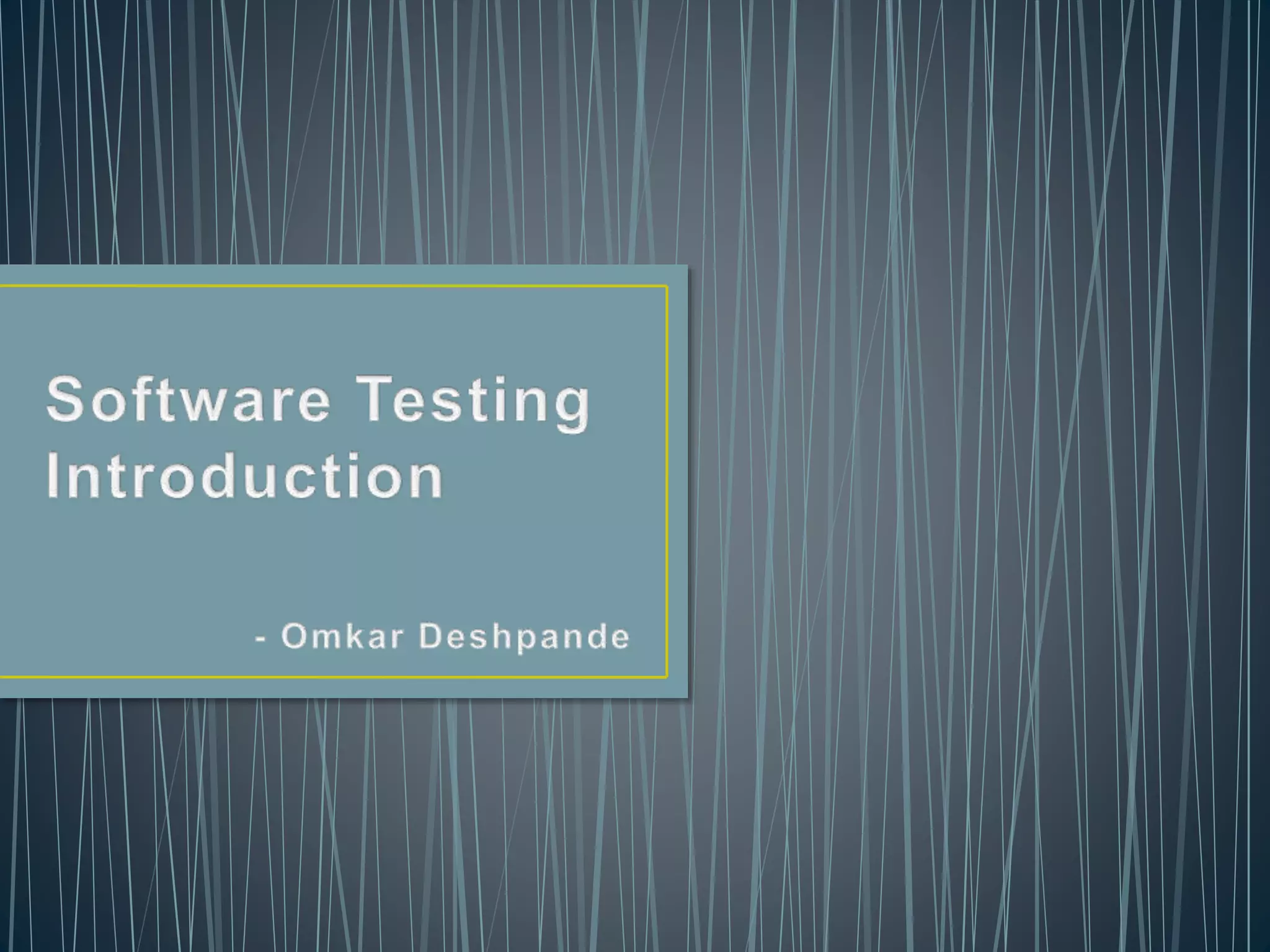 Why Testing is Important for Software Quality | PPT Why Testing is Important for Software Quality | PPT