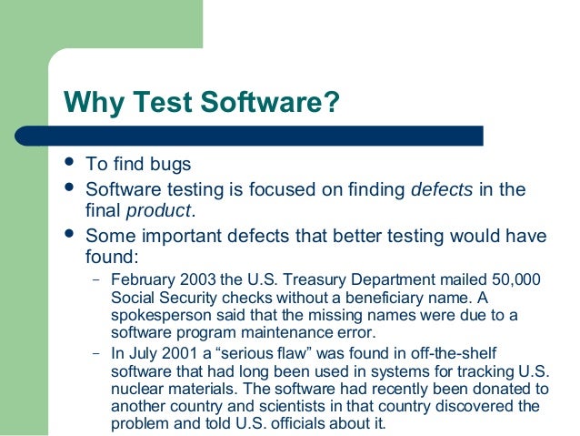 Software Testing Lecture 10 0715