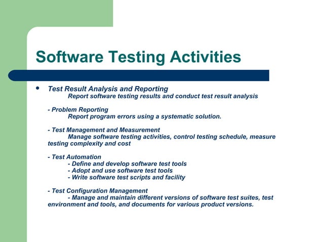 Software Testing Lecture 9 Ppt