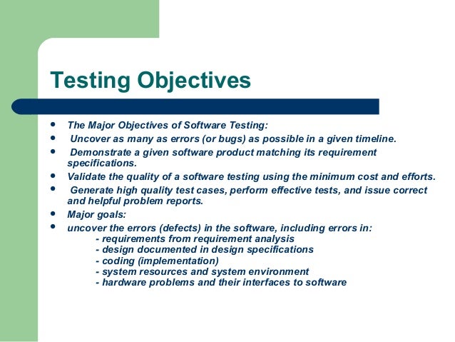 Software Testing Lecture 9