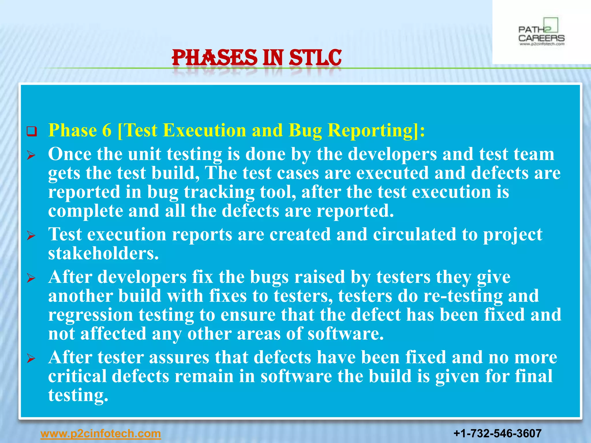 Software testing life cycle | PPTX
