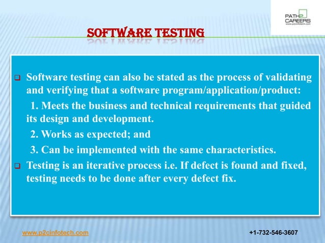 Software testing life cycle | PPTX