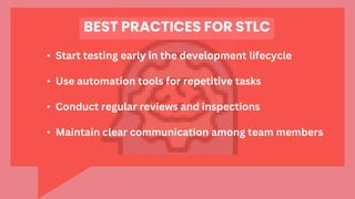 Software Testing life cycle (STLC) Importance, Phases, Benefits... | PPTX