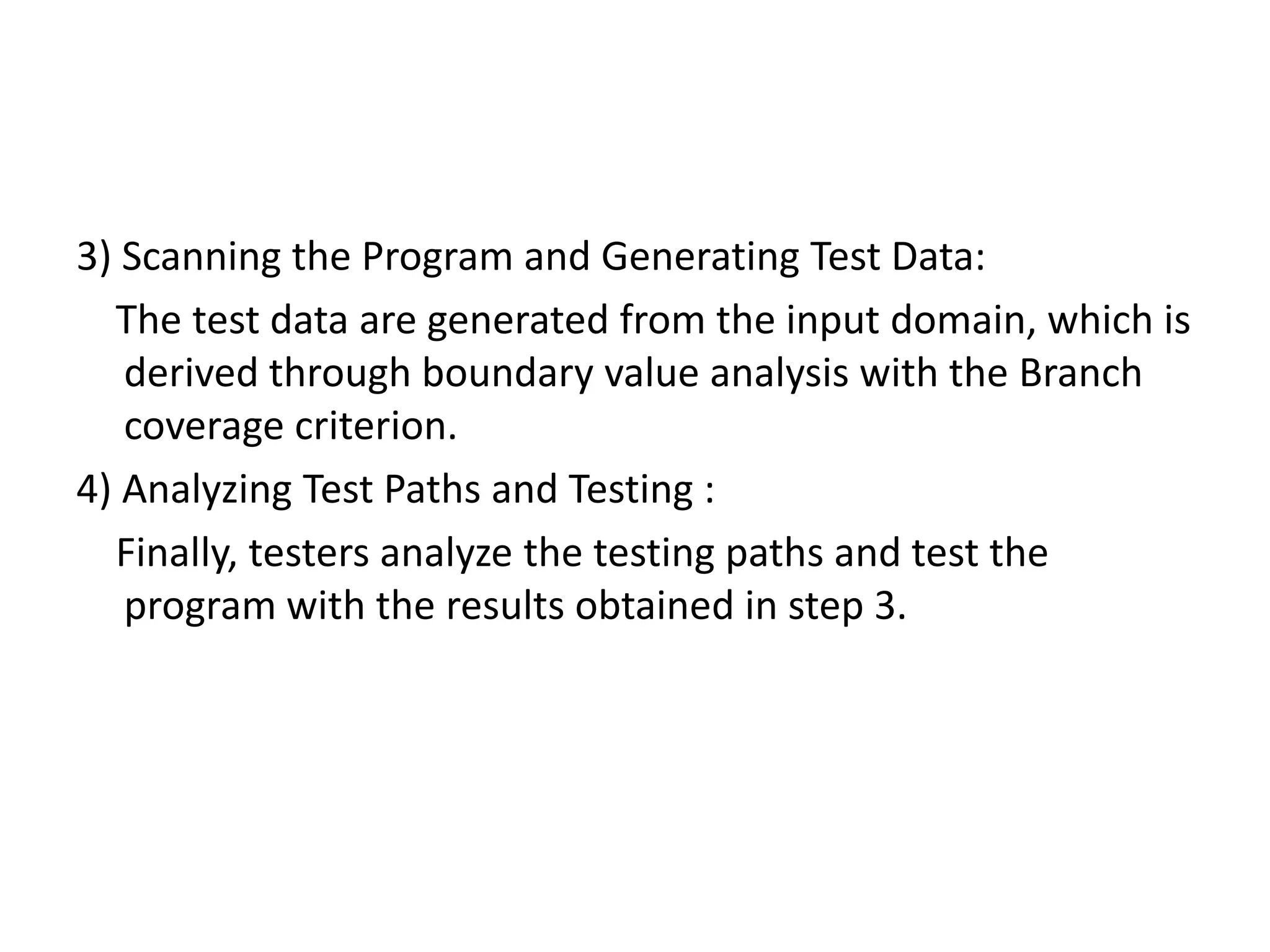 Software Testing Methodolgy With The Control Flow Analysis Ppt