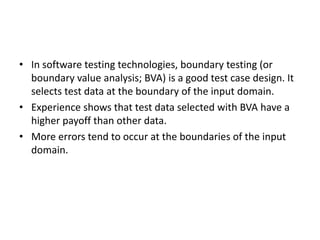 Software testing methodolgy with the control flow analysis | PPT