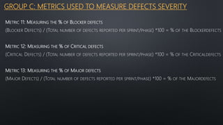 Software testing metrics | David Tzemach | PPT
