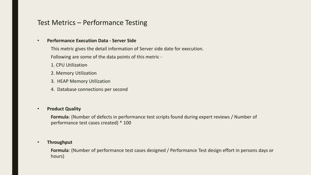 Software Testing Metrics Ppt 7138