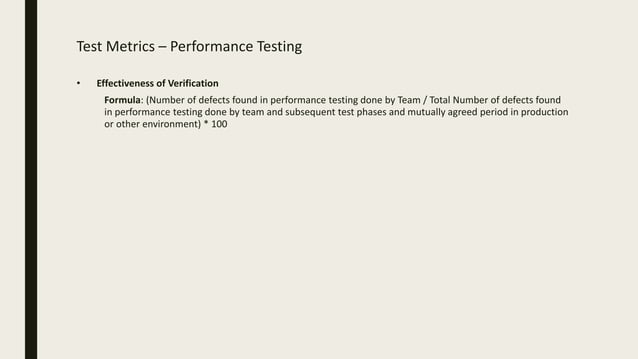 Software Testing Metrics | PPTX | Computer Software and Applications ...