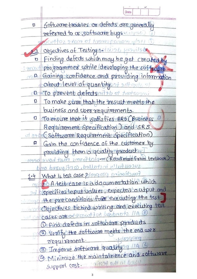 Software Testing NOTES - Unit 1.pdf