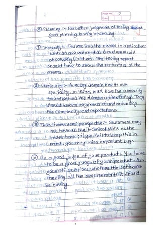 Software Testing NOTES - Unit 1.pdf