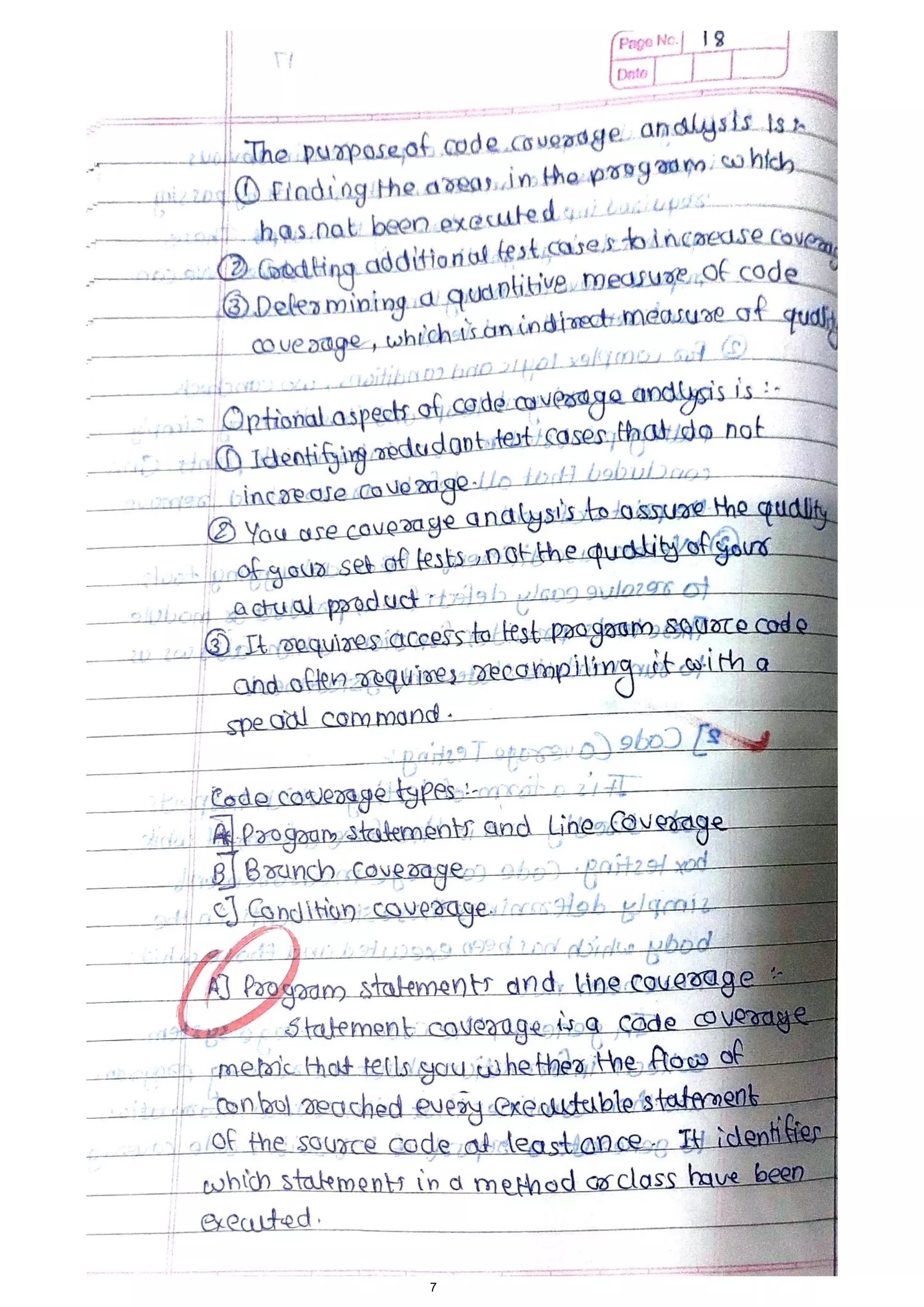 Software Testing NOTES - Unit 2.pdf