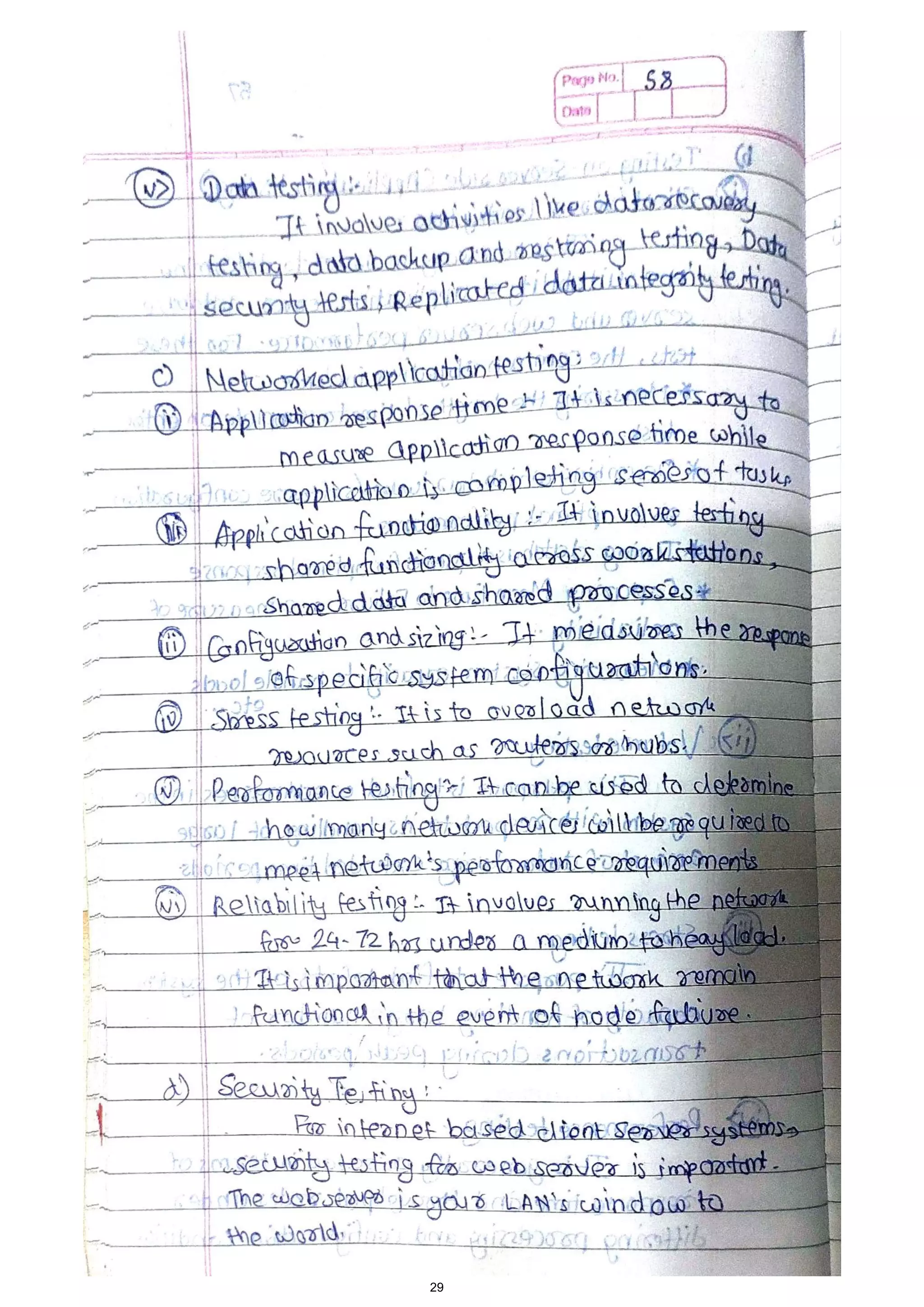 Software Testing NOTES - Unit 3.pdf