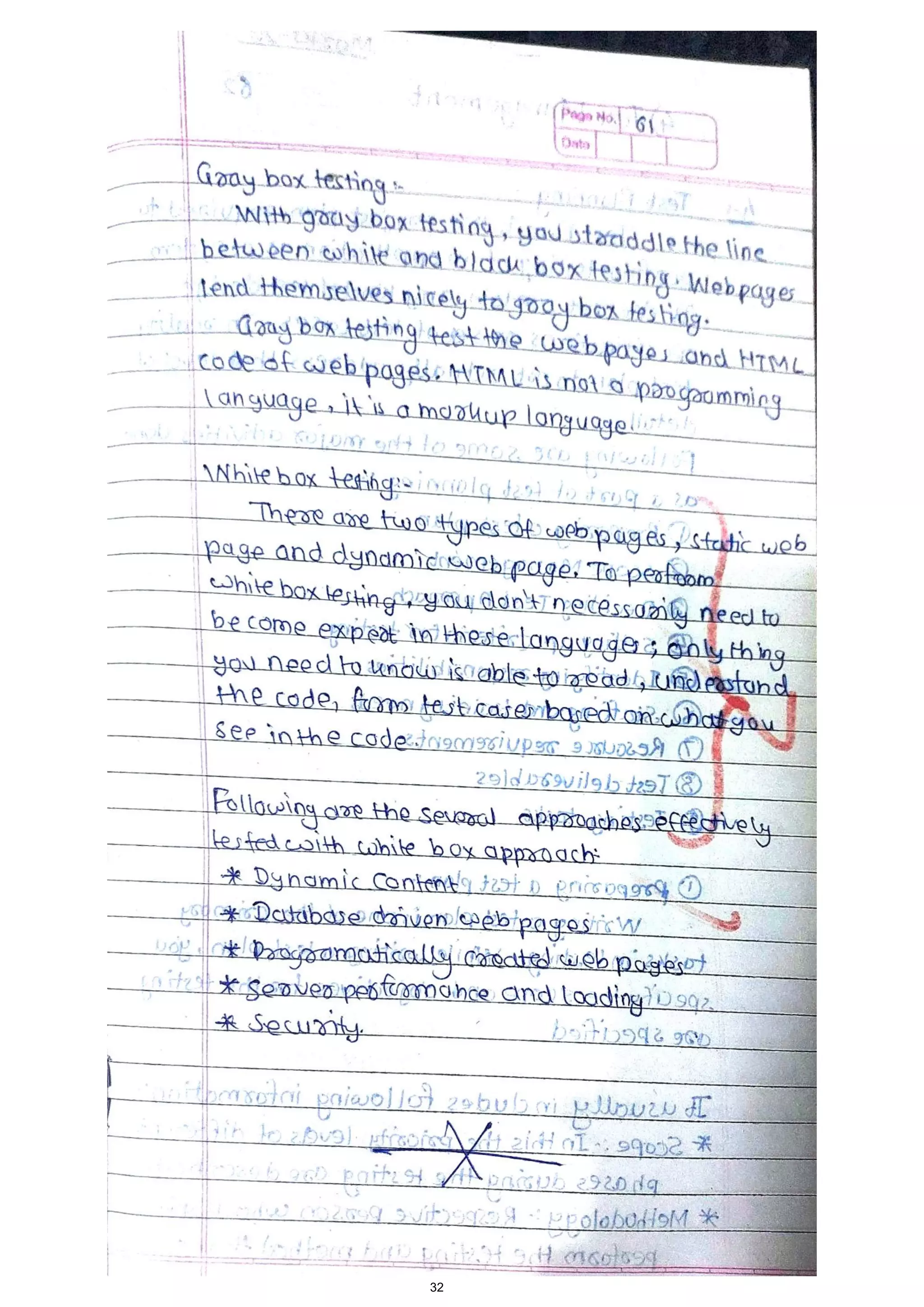 Software Testing NOTES - Unit 3.pdf