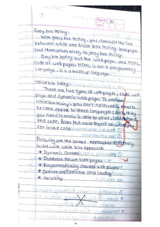 Software Testing NOTES - Unit 3.pdf