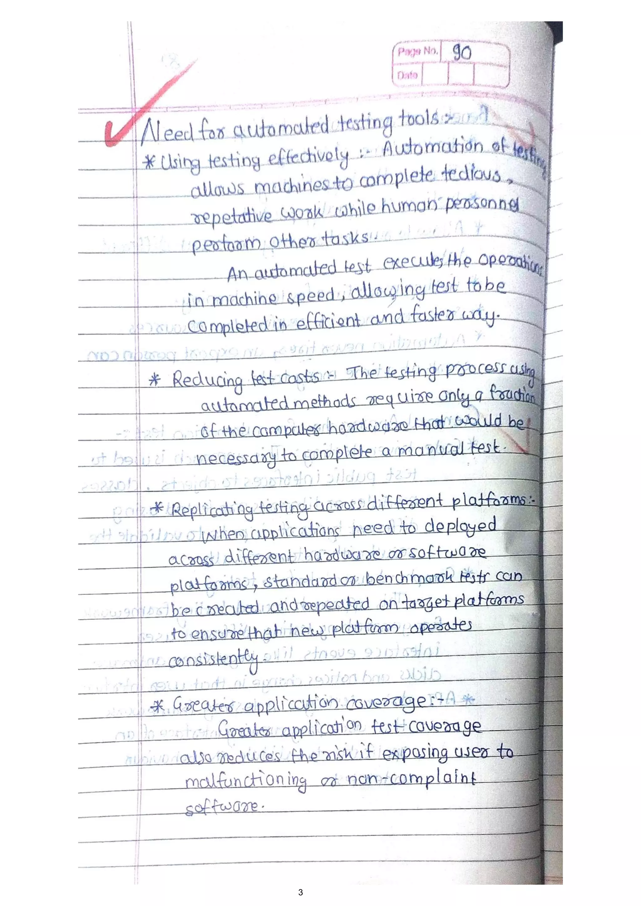 Software Testing Notes Unit 6pdf Technology And Computing 2369