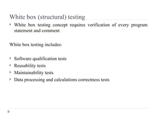 Software Testing Part 3.pptx or black box tsting | PPT
