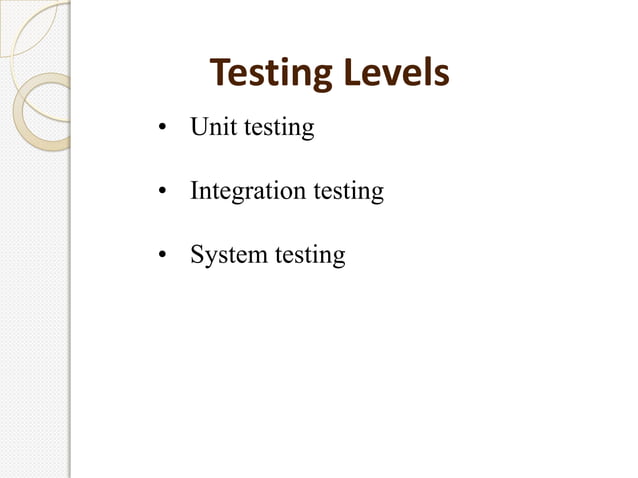 Software testing ppt | PPTX