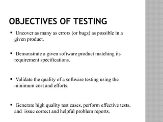 Software_Testing_ppt.pptx for software Engineering subject | PPT
