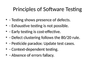 Software_Testing_Presentation.getting into it | PPT