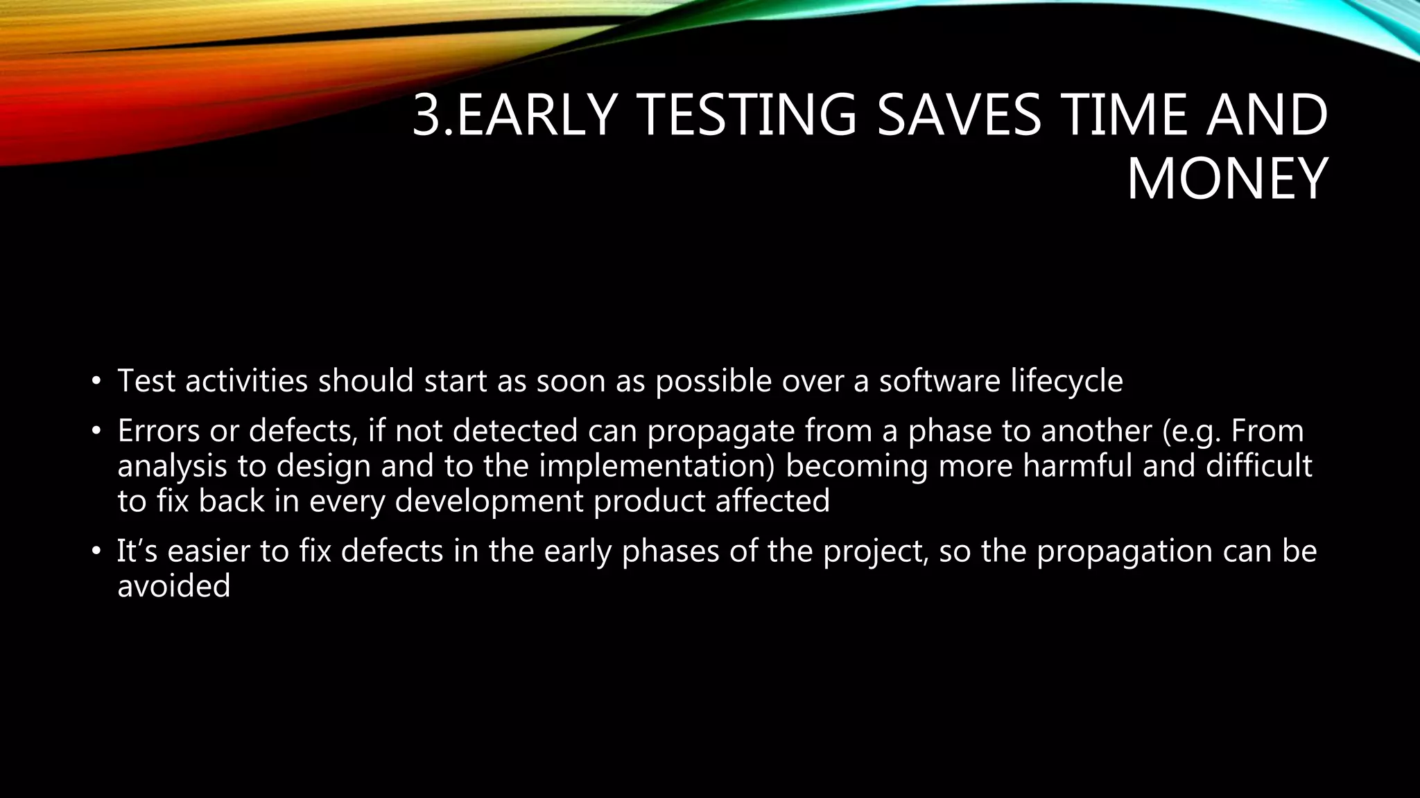 Software Testing Principles Pptx Computer Software And Applications Computing