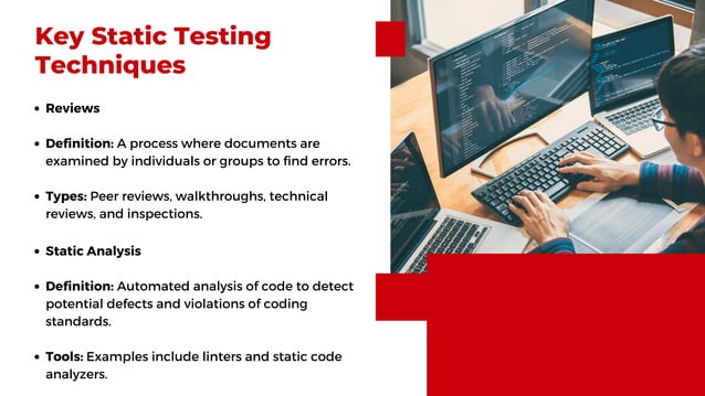 Software Testing Static Testing Techniques | PPT Software Testing Static Testing Techniques | PPT