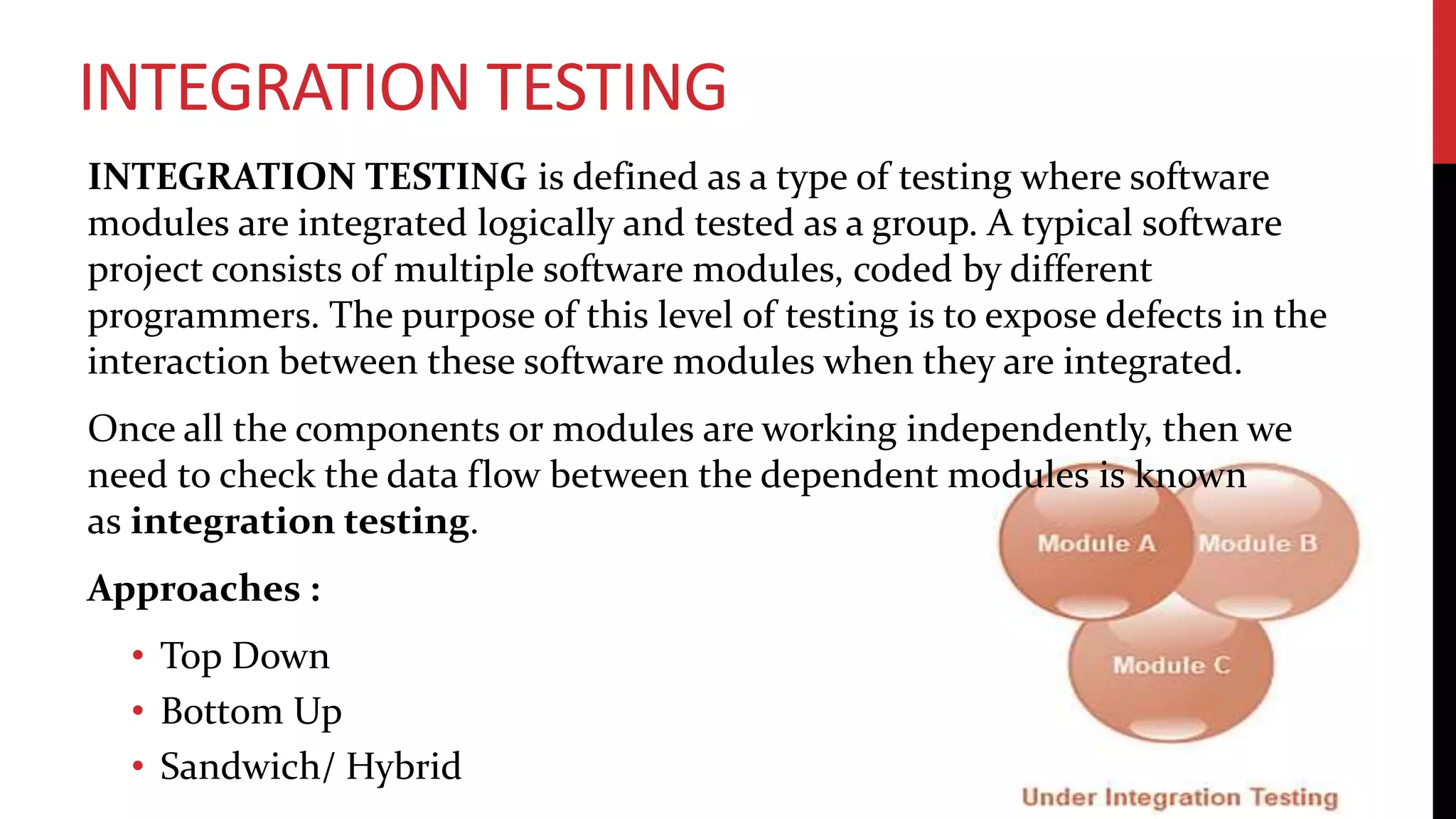 Software testing strategies | PPTX