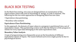 Software testing strategies | PPTX