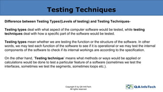 Software Testing Techniques: An Overview | PDF