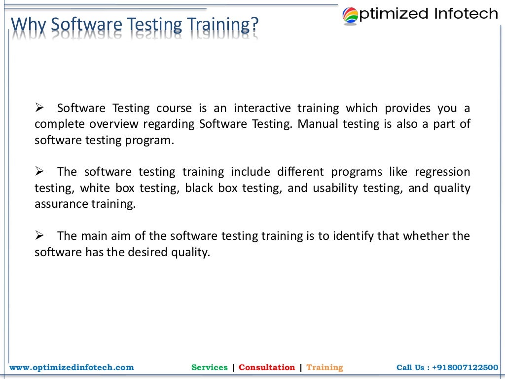 Software Testing Training Institute in Pune