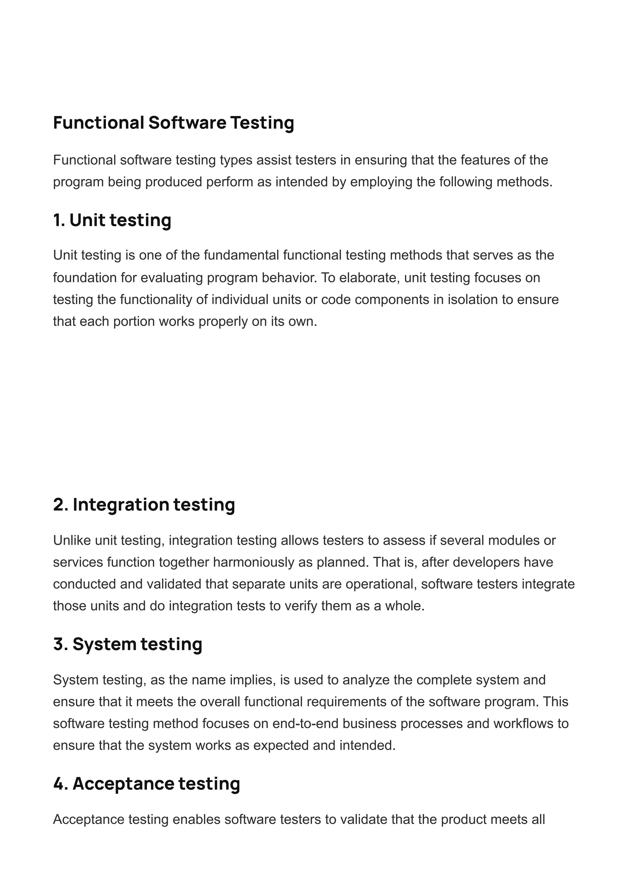 Software Testing Types That Every Qa Needs To Understandpdf