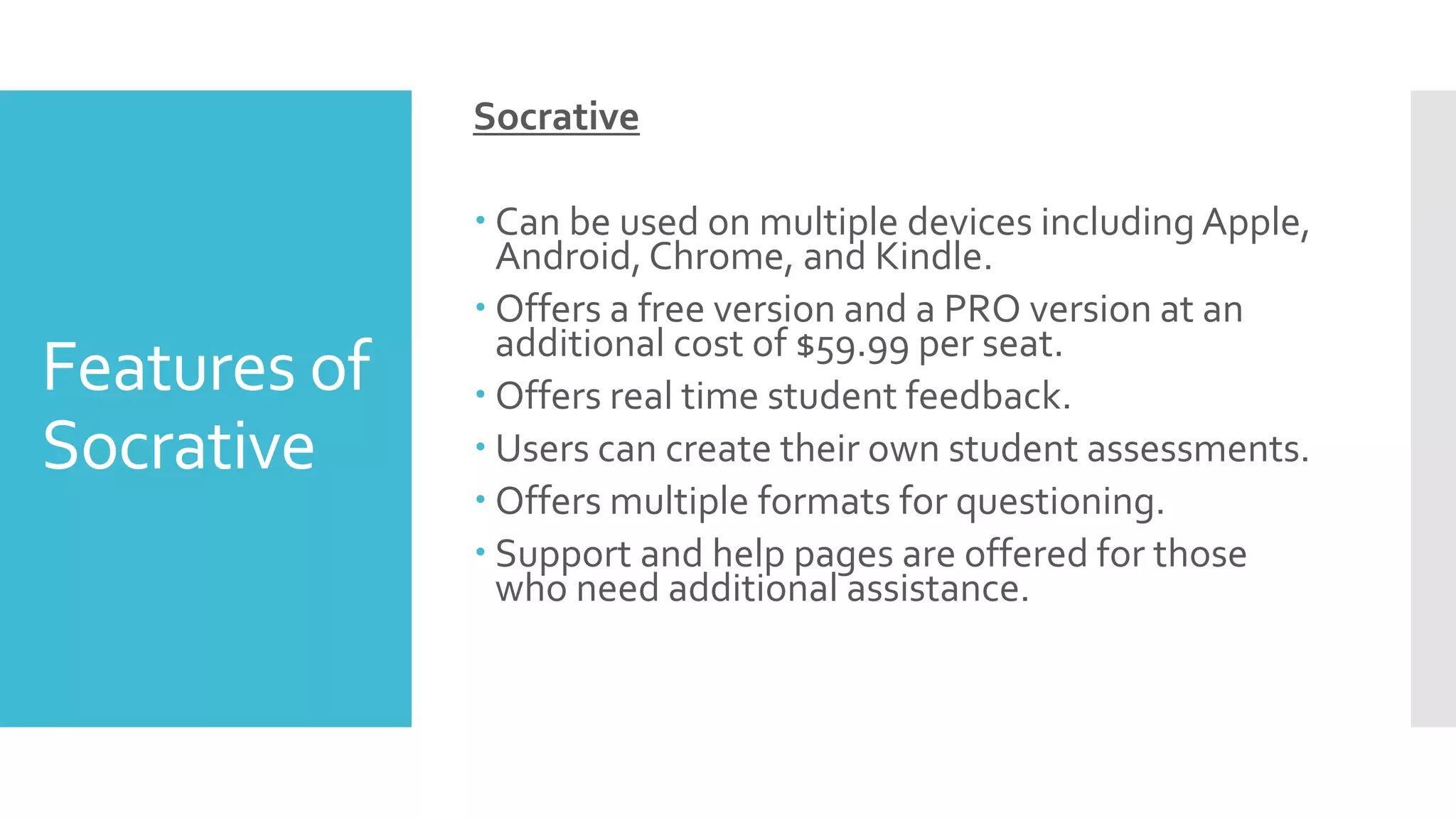 Mobile Assessment Software Evaluation | PPTX