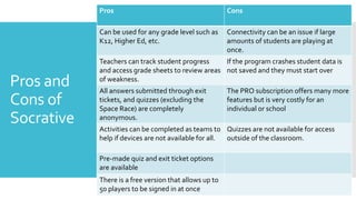 Mobile Assessment Software Evaluation | PPTX