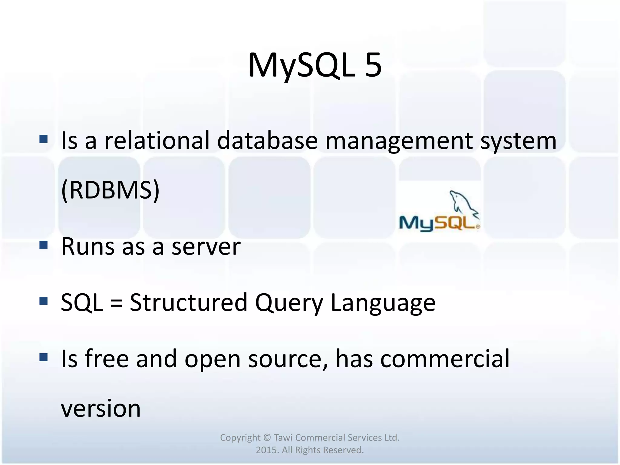 Software Tools Overview | PPTX
