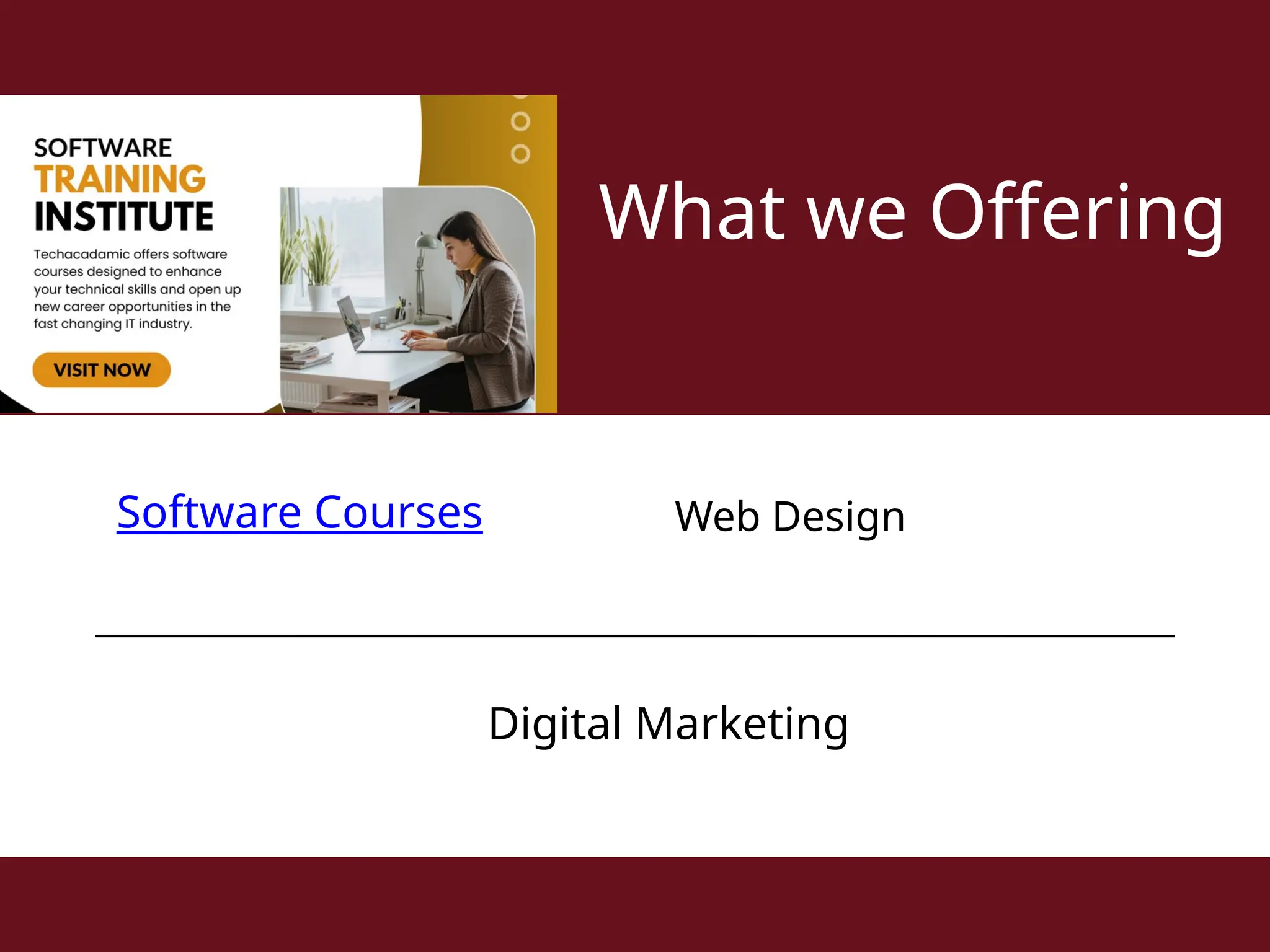 Software Training institute in- Thrissur | PPT