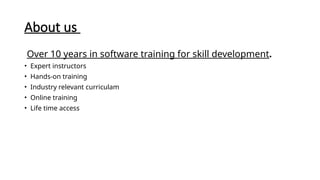 Lifeboat Technologies-Best Software Training Institute | PPT
