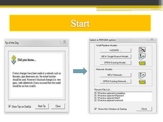 Software training pipesim | PPTX