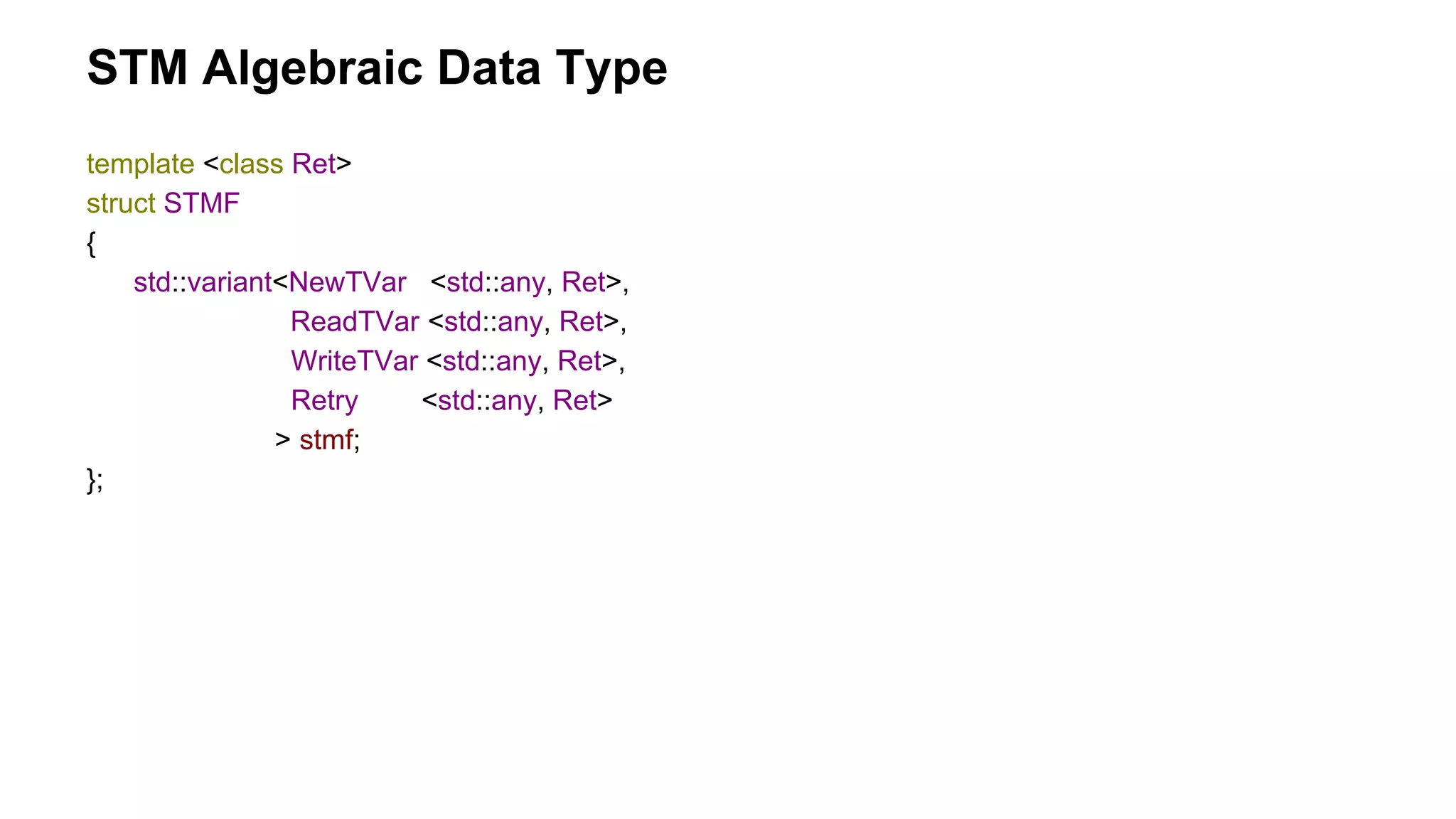 Software Transactional Memory Pure Functional Approach Ppt