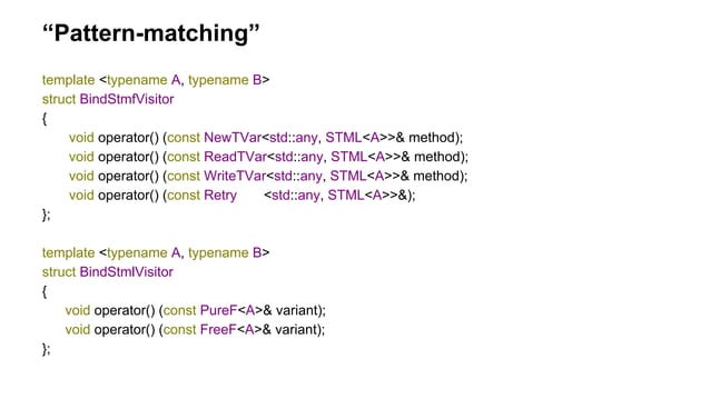 Software transactional memory. pure functional approach | PPT