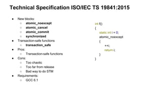 Software transactional memory. pure functional approach | PPT