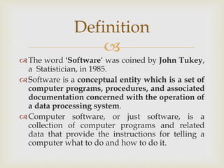 Software Trends: Past, Present and Future | PPTX