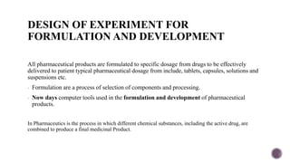 SOFTWARE USED IN FORMULATION DESIGN PROCESS.pptx
