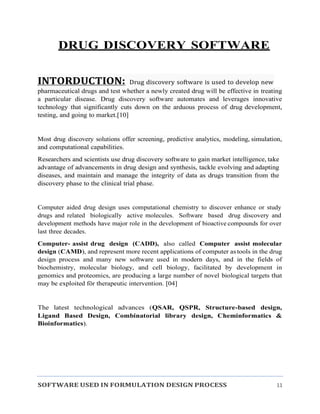 Software Used In Formulation Design Process- Minor Project [Bachelor].pdf