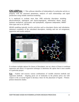 Software Used In Formulation Design Process- Minor Project [Bachelor].pdf