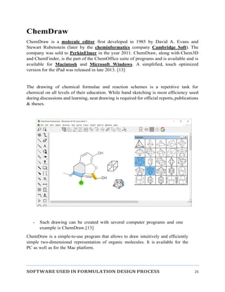 Software Used In Formulation Design Process- Minor Project [Bachelor].pdf