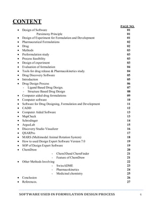 Software Used In Formulation Design Process- Minor Project [Bachelor].pdf